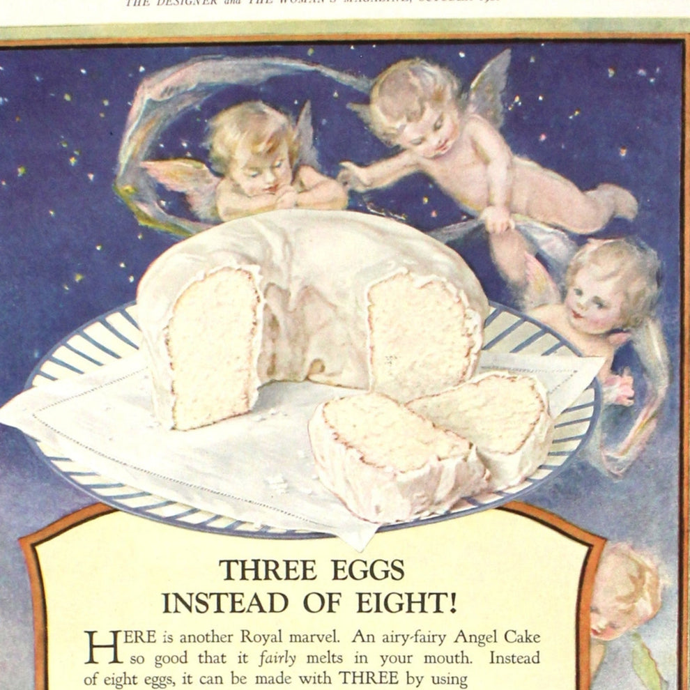 Advertisement, Royal Baking Powder, 1920 Original Magazine Ad, Absolut ...