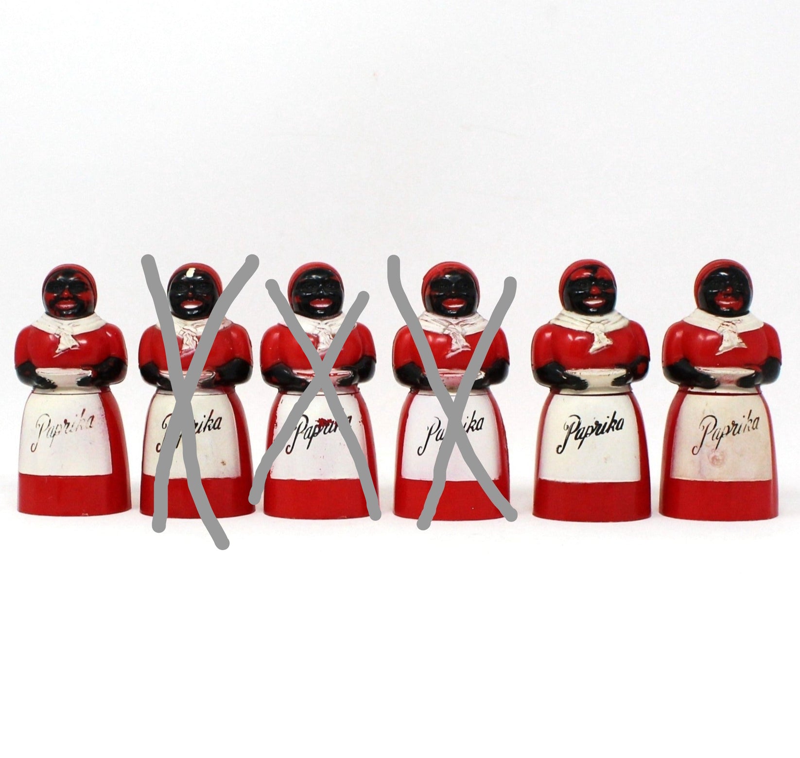 Paprika Shaker, Aunt Jemima, Black Americana Collectible, Vintage F&F ...