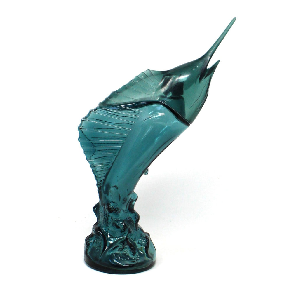 Decanter, Avon, Blue Marlin Perfume Decanter, Fish Bottle, Vintage Col ...